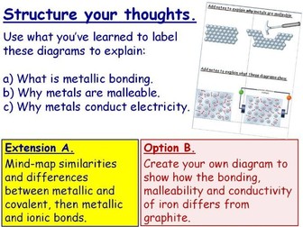 Types of Substances and Bonding Models: 4 GCSE Chemistry Lessons ...