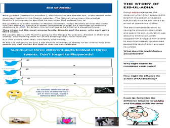 AQA RE GCSE (Spec A): Christianity and Islam Beliefs and Practices ...