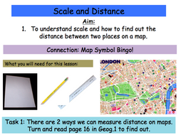 Map Skills: Scale and Distance | Teaching Resources