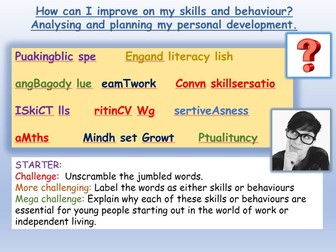 Personal Effectiveness PSHE by EC_Resources - Teaching Resources - Tes