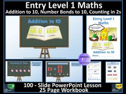 Entry Level Maths: Addition to 10 | Teaching Resources