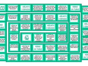 Money and Banking Spanish 4 Worksheet-2 Game-1 Exam Bundle | Teaching ...