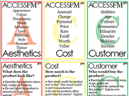 ACCESSFM in Engineering - Flash Cards - Product Analysis & Design ...
