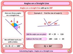 Angles 2: Calculating Angles KS2 | Teaching Resources