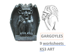 Gargoyles in Art KS3 (9 worksheets!) | Teaching Resources
