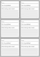 Worry Box Slips | Teaching Resources