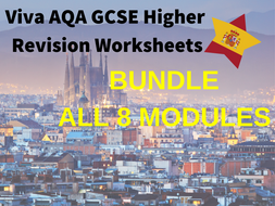 Spanish Viva GCSE Revision Booklets BUNDLE | Teaching Resources
