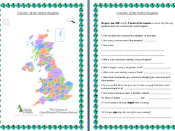 Counties of the UK | Teaching Resources