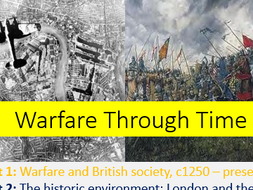 Warfare Through Time Knowledge Organisers | Teaching Resources
