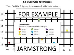 4 & 6 Figure Grid Reference worksheets with extensions by ...