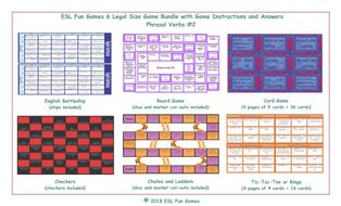 Phrasal Verbs #2 6 English Legal Text Game Bundle | Teaching Resources