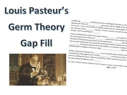 Louis Pasteur Germ Theory Gap Fill | Teaching Resources