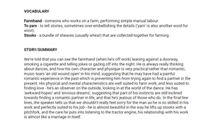 James K. Baxter 'Farmhand' - Poem Analysis | Teaching Resources