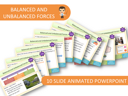 Balanced and Unbalanced Forces (KS3 Activate) | Teaching Resources