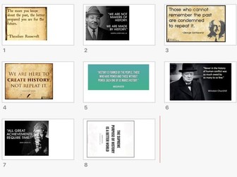 History displays BUNDLE!! | Teaching Resources