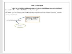 Great Expectations mind maps (Great for independent revision) | Teaching Resources