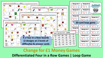 Money Change £1 | Teaching Resources