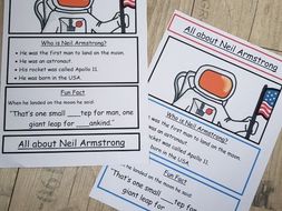 Neil Armstrong Fact File | Teaching Resources