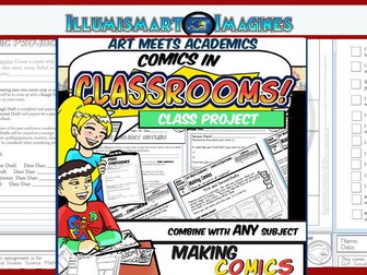 Comics in Classrooms: Full Bundle Lessons 1-11 (3 Weeks of Lessons ...