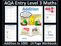 Addition to 1000: AQA Entry Level 3 Maths | Teaching Resources