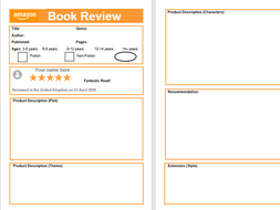 Book Review - Amazon style | Teaching Resources