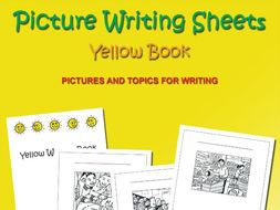 Picture Writing Sheets: Yellow Book | Teaching Resources