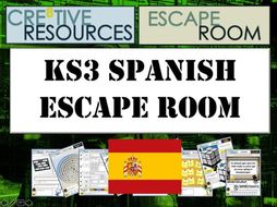 MFL Escape Room - Basic Spanish Language | Teaching Resources