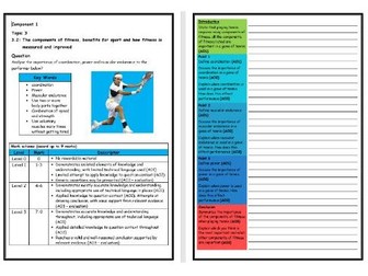 GCSE PE - Edexcel (9-1) - 10 X Structure Strip Part 2 - Body Systems ...