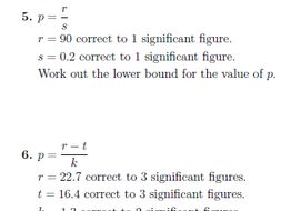 Bounds worksheet (with solutions) | Teaching Resources