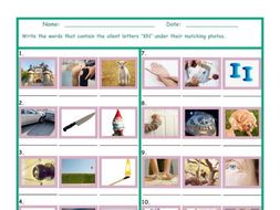 Phonics Silent Letters KN Worksheet | Teaching Resources