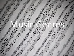 Introduction to Music Genres ESL | Teaching Resources