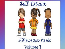 Self-Esteem Affirmation Cards Volume 1 | Teaching Resources