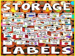 CLASSROOM LABELS TEACHING RESOURCES EYFS KS1-2 CHILDMINDER NURSERY ...