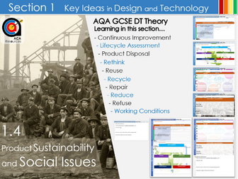 AQA GCSE DT -1- Key Ideas in Design and Technology by ACAResources ...