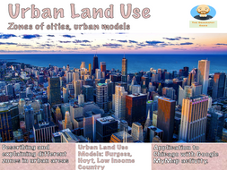 Urban Land Use and Models by TheGeographyOasis - Teaching Resources - Tes