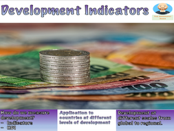 Development Indicators | Teaching Resources