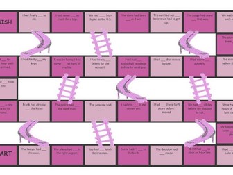 Past Perfect Tense 6 English Legal Text Game Bundle | Teaching Resources