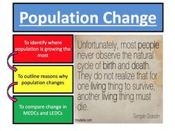 Population Change | Teaching Resources