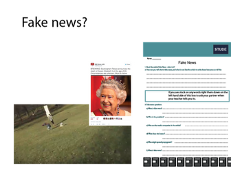 Fake news by studeapps - Teaching Resources - Tes