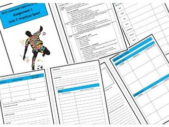 Btec Sport -Level 3 - Unit 7 Practical Sports - Assignment 1 & 2 ...