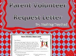 Parent Volunteers Request Letter | Teaching Resources