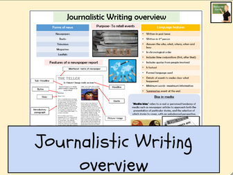 English- Journalistic Writing BUNDLE of lessons KS2 | Teaching Resources