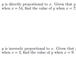 Direct and inverse proportion worksheet no 2 (with solutions ...