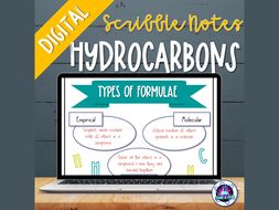 Hydrocarbons Digital Scribble Notes | Teaching Resources