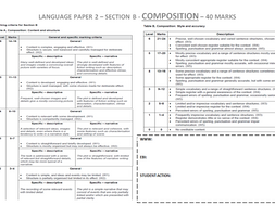 IGCSE - ENGLISH 2020 - LANGUAGE PAPER 2 - MARK SCHEMES - DIRECTED ...