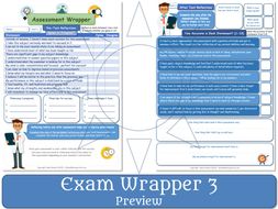 Exam Wrapper (Assessment Tool) 3/5 | Teaching Resources