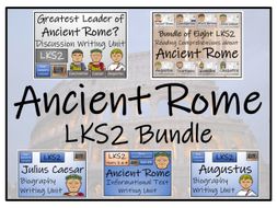 LKS2 Ancient Rome Reading Comprehension & Writing Bundle | Teaching ...