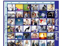 Past Perfect Continuous Tense Spanish Legal Size Photo Battleship Game ...