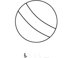 Learning letter b for ball - Nursery and Reception students | Teaching ...