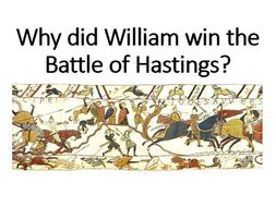 Why did William win the Battle of Hastings? | Teaching Resources